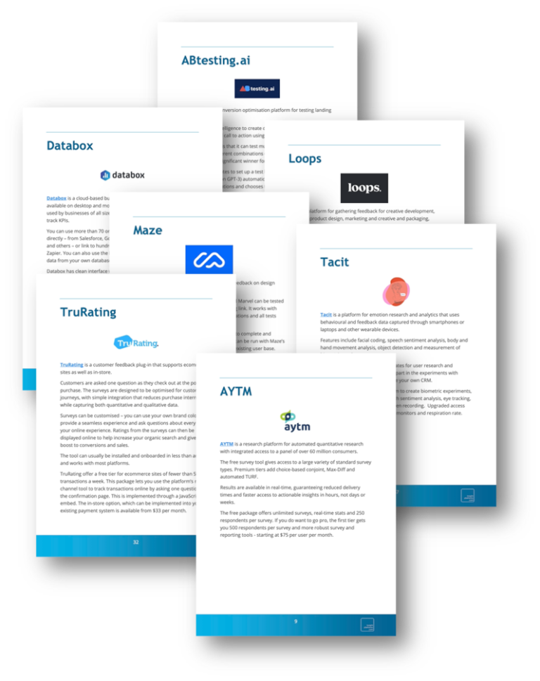 The Big Book of Free Software for Research & Analytics - Insight Platforms