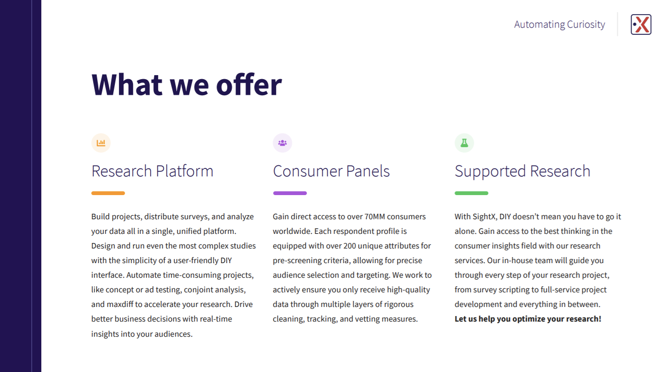 SightX | Insight Platforms | Solutions For Research & Analytics SightX | Insight Platforms | Solutions For Research & Analytics