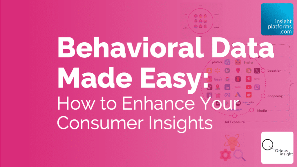 Behavioral Data Made Easy with Qrious Insight - Insight Platforms