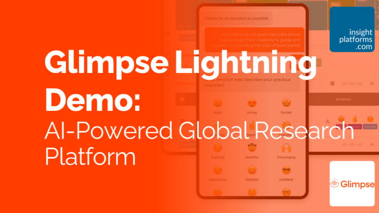 Glimpse Lightning Demo: AI-Powered Global Research Platform - Insight Platforms