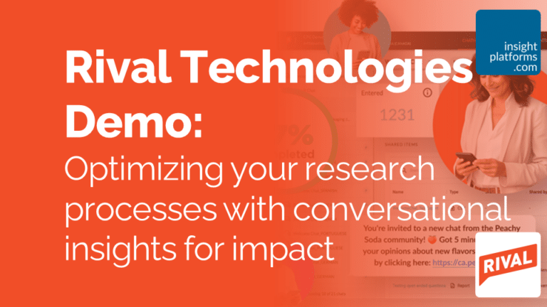 Rival Technologies - Insight Platforms
