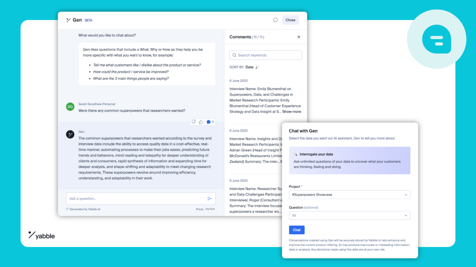 Yabble - Insight Platforms