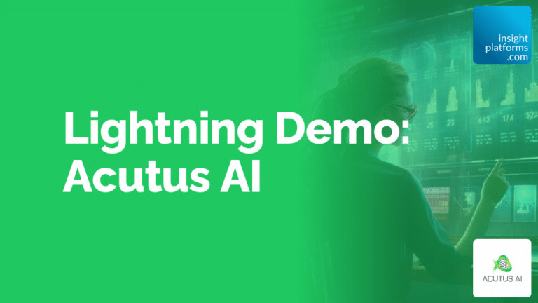 Lightning Demo: Acutus AI - Insight Platforms