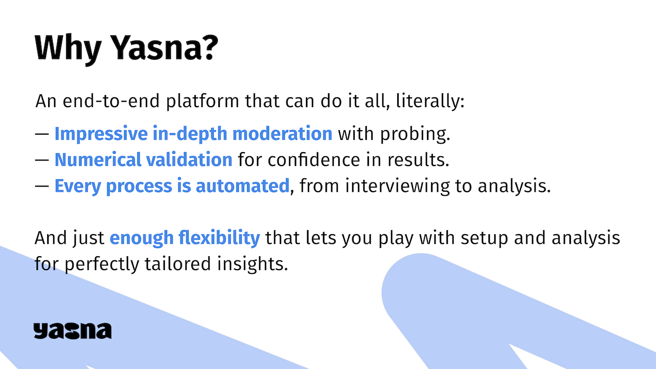 Yasna.ai - Insight Platforms