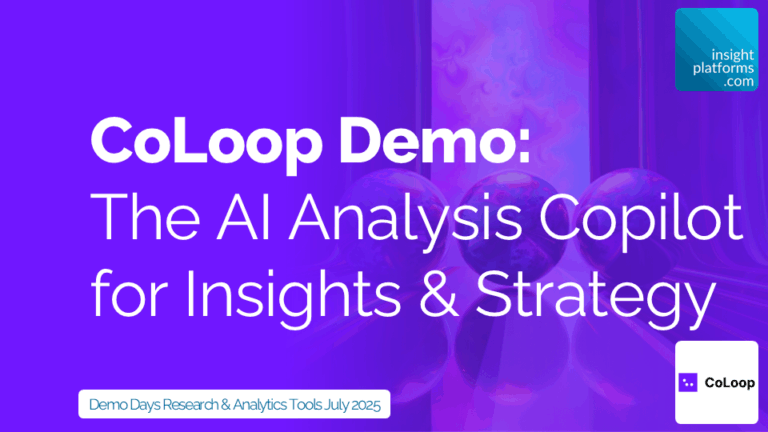 CoLoop Demo: The AI Analysis Copilot for Insights & Strategy - Insight ...