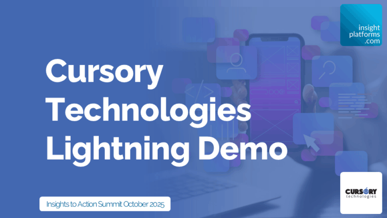 Cursory Technologies Lightning Demo - Insight Platforms